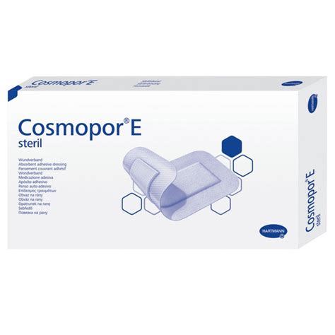 Пластырь стерильный послеоперационный самоклеящийся 10х20 см Cosmopor E ...