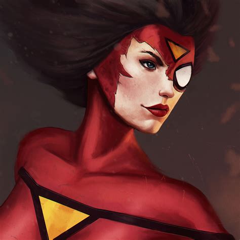 Artstation Spider Woman Fanart