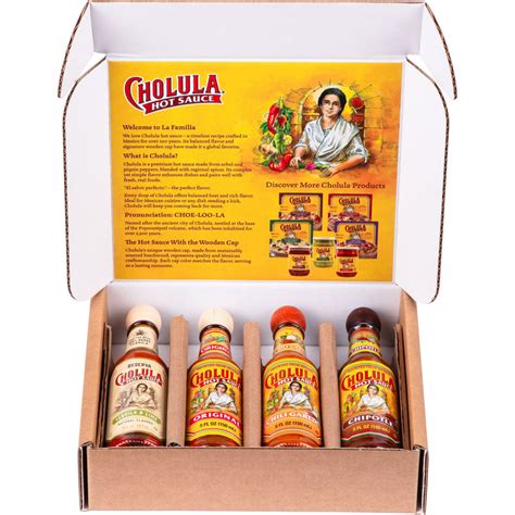 Cholula® Variety Pack 4 Count Reserva Original Chili Garlic Chipot Mccormick