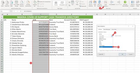 Excel Custom Data Validation To Allow Only Unique Entries And Reject Duplicates Productivity
