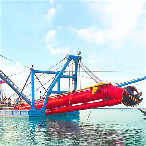 Small Size Cutter Suction Dredging Ship With River Sand Pump China