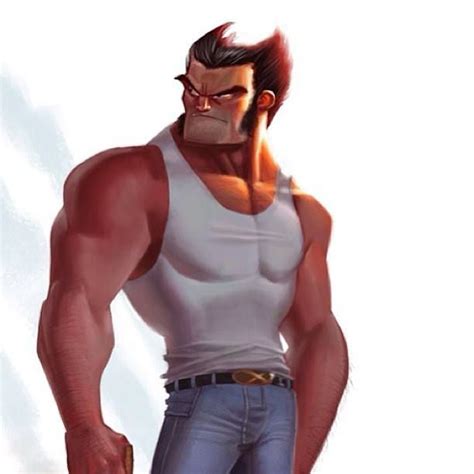 Logan Wolverine By Bruce Timm Bruce Timm Marvel Superheroes Comic Book Artists