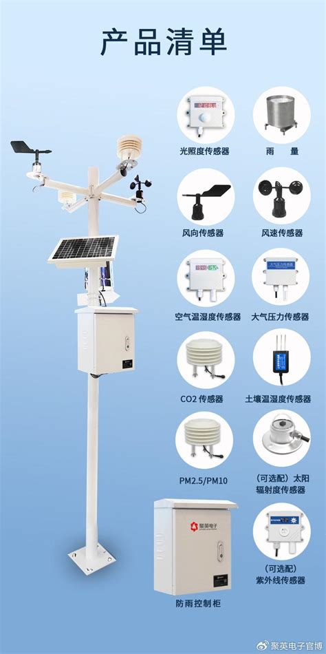 【智慧气象】智能气象站组成设备灵活，监测多项参数，应用广泛