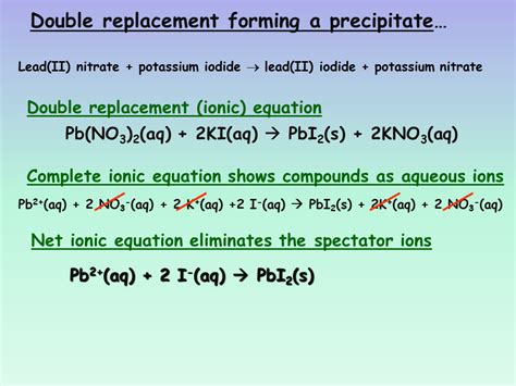 Lead Ii Nitrate Plus Potassium Iodide At Dean Hammock Blog