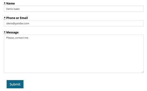 Serverless Contact Form For A Static Website