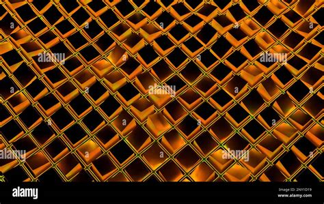 Gray And Orange Grid Design Rising And Descending Grid With Patterns