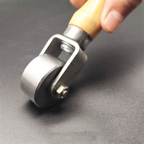Metal Hemming Roller J Tanner Diy Leather Craft