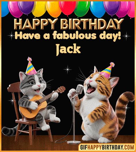 🎉 Happy Birthday Jack  🎂 Funny And Personalized Animated Wishes