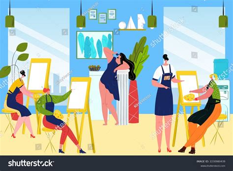 Group Of Easels Over 459 Royalty Free Licensable Stock Vectors
