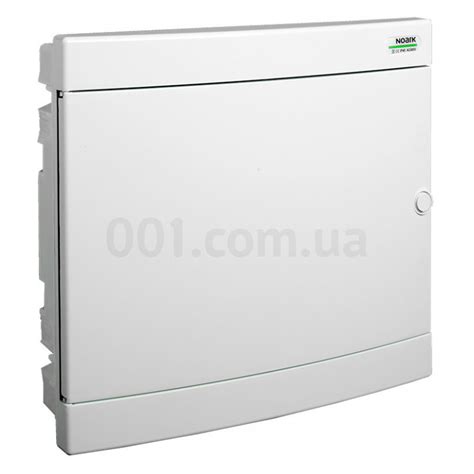 Щиток модульный PNF 2x18W с белой дверцей врезной IP40 2×18 модулей ...