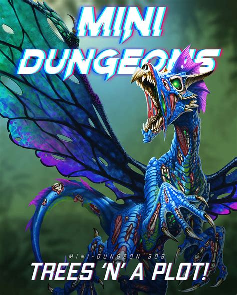 Mini Dungeon 309 Trees N A Plot Aaw Games 5th Edition 5e Mini
