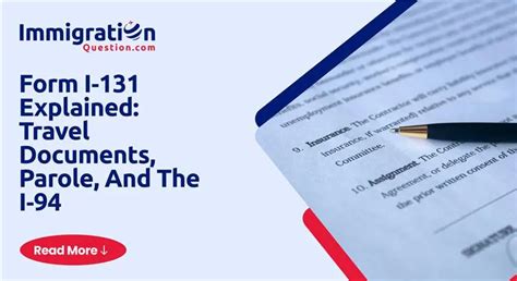 Form I 131 Travel Document Guide Immigration Question Blog