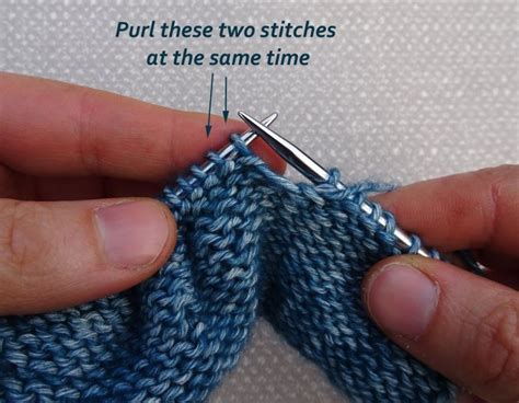 How To Knit Two Together K2tog And Purl Two Together P2tog Jo Creates