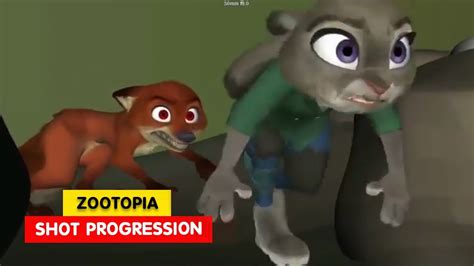 Zootopia Nick And Judy Shot Progression Animation Breakdowns 3d