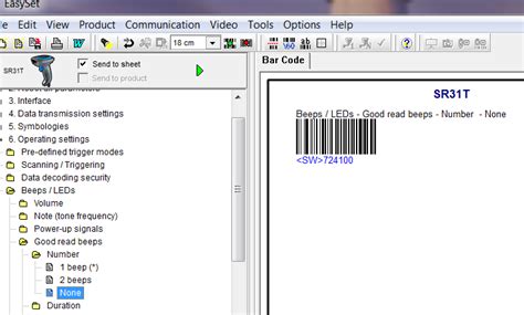 Sr31t How To Turn Off The Good Read Beep