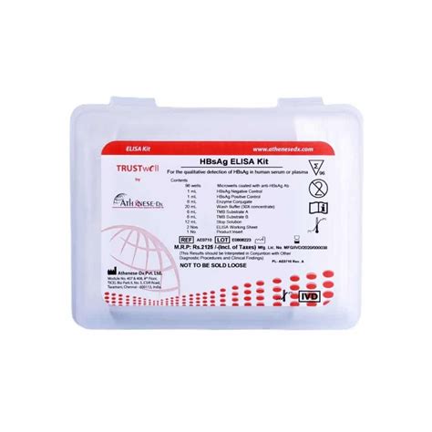 Hbsag Elisa Kit High Accuracy Hepatitis B Virus Detection