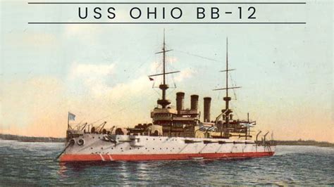 Uss Ohio Bb 12 Battleship Youtube
