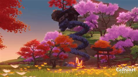 Yanfeis Office In The Crimson Forest 9313420357 Eu Server R Genshinhomeworld