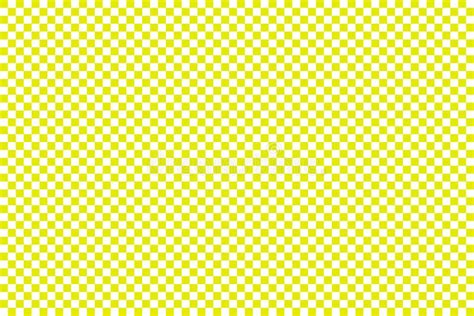 Yellow And White Checkerboard Pattern Background Stock Vector