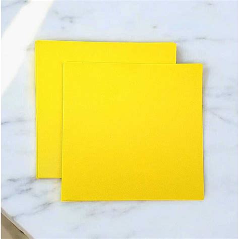 Jual Kertas Origami Kuning Isi 20 Lembar Shopee Indonesia