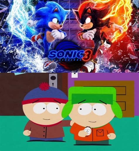 Stan And Kyle Are Excited For Sonic The Hedgehog 3 By Noahishere18 On