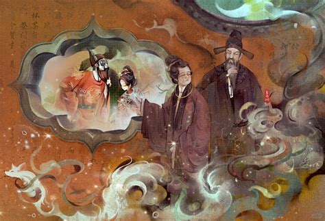 《聊斋志异》系列插画｜小翠1 花瓣网