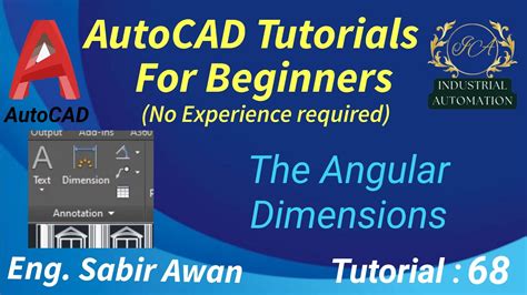 How To Use Angular Dimensions Command In Autocad Autocad Tips