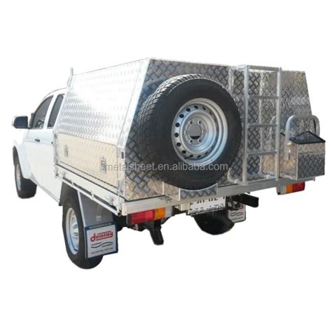 2 Doors Ute Canopy Accessories For Compact Aluminum Custom Folding Step Ladder Folding Step