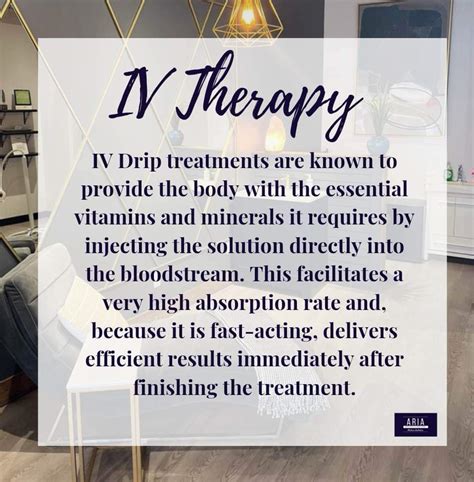 Iv Therapy Aria Medi Spa