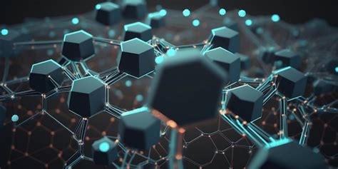 Premium Ai Image Network Structure Background Machine Learning Data
