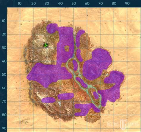 Ark Survival Ascended Daeodon Spawn Location Map On Scorched Earth Deltia S Gaming