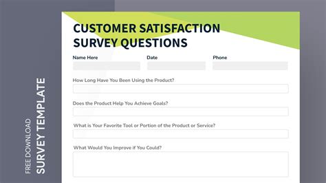 Client Satisfaction Questionnaire Template
