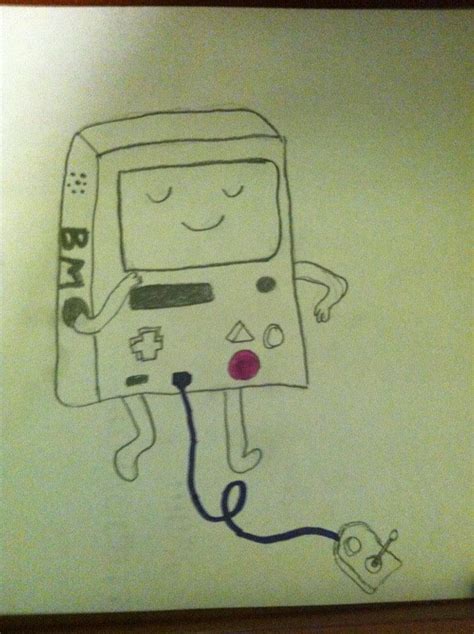 Adventure Time Bmo Drawing By Blackjeepcipriano On Deviantart