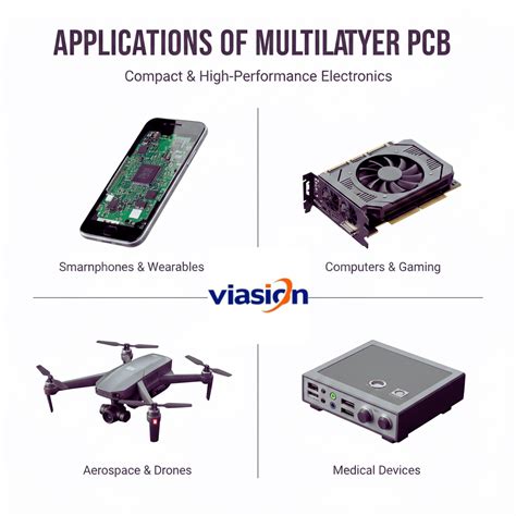 Multilayer Pcb Structure Manufacturing And Applications Viasion