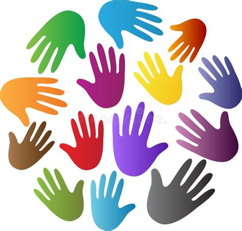 Diversity Hands Stock Vector Illustration Of Diversity 23774574