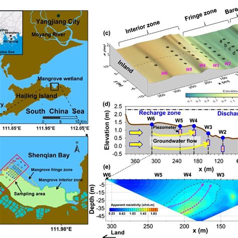 Location Sampling Strategy And General Groundwater Flow Direction At Download Scientific