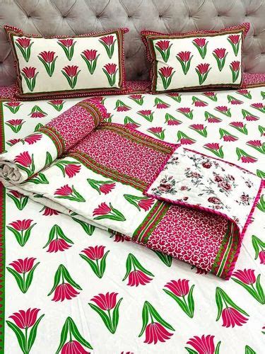 Printed Double Bed Comforter Set For Home At ₹ 2401set In Jaipur Id