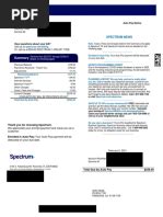 Verizon Bill Statement Example Pdf Fee Payments