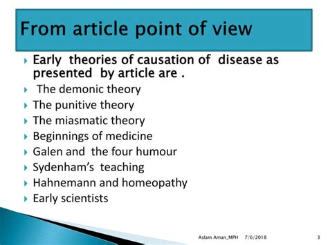 Theory Of Causation And Disease Pdf Science