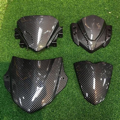 Visor Windshield Carbon Lc135 Y15 V2 Y16 Rsx150 Shopee Malaysia