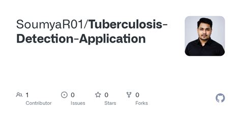 Github Soumyar01tuberculosis Detection Application