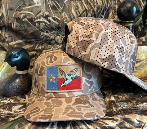 Camo Tex Patch Mallard Duck Hat Etsy