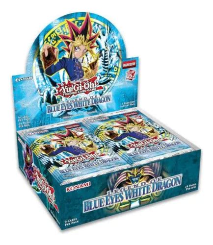 Yugioh Lenda Do Dragão Branco De Olhos Azuis Box Parcelamento Sem