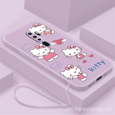 Casing Oppo A Case A Phone Case Soft Liquid Silicone Cover Shockproof Kt Cat New