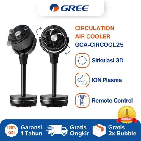 Promo Gree Circulation Air Cooler Gca Circool25 Coller Coler Aircooler Kipas Baru Diskon 5 Di