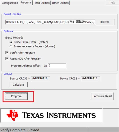 Tivac学习笔记三lm Flash Programmer Csdn博客