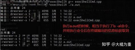 Linux下c执行shell命令 知乎