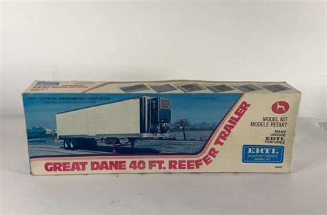1 25 Scale Model Kit Great Dane Reefer Trailer Hash Auctions