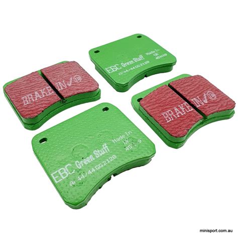 70 998 Cooper Disc Brake Pad Set Ebc Green Stuff Fast Road
