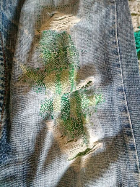 Darning And Patching Techniques For Jeans